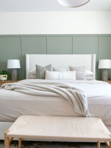 Easy DIY Panel Wall - on lakeshore drive