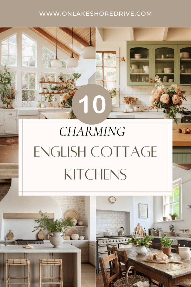 10 Charming English Cottage Inspired Kitchens - on lakeshore drive