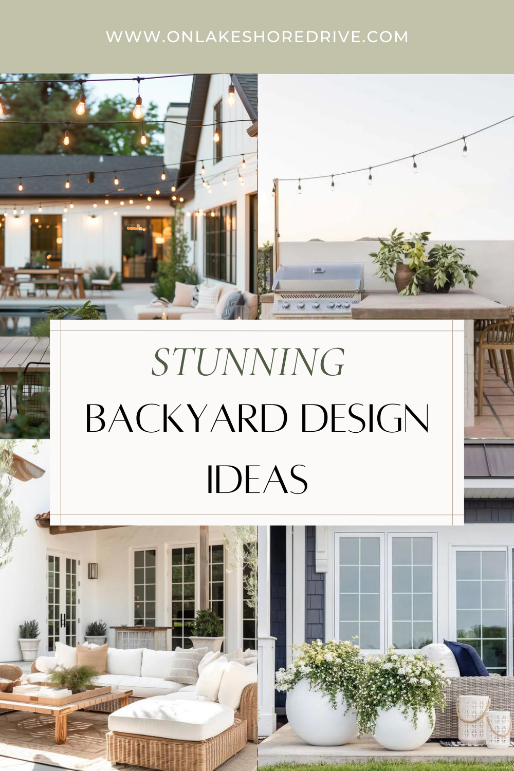 10 stunning backyard design ideas for summer inspiration - on lakeshore ...