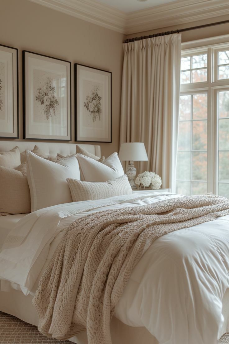 20 Inspiring cozy modern neutral bedroom ideas