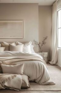 20 Inspiring cozy modern neutral bedroom ideas