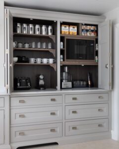 20 smart coffee bar ideas for your home - on lakeshore drive