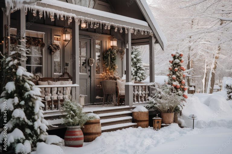 15 Ideas for a magical Christmas front porch - on lakeshore drive